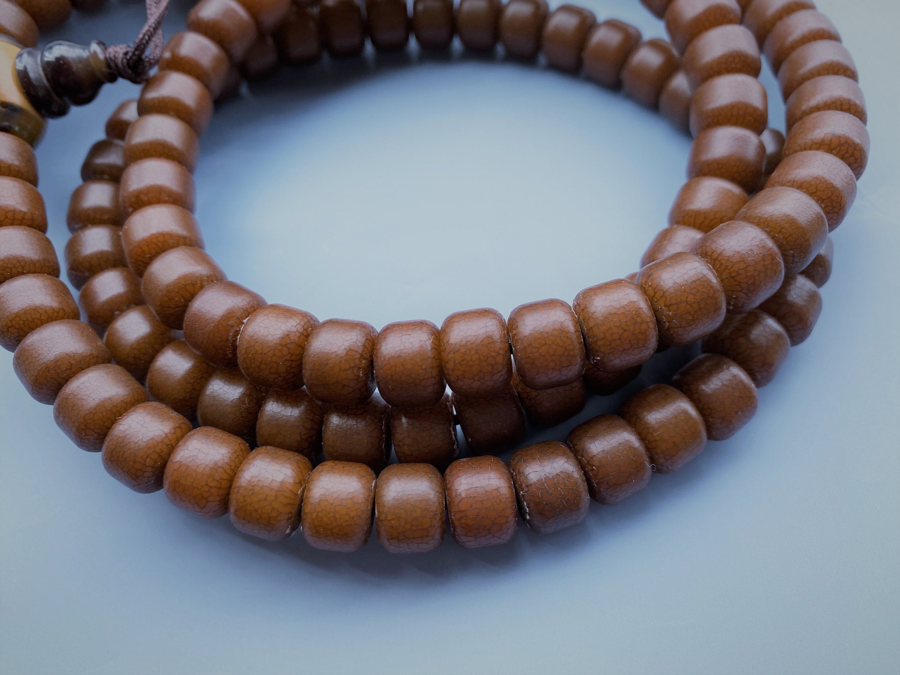 Full Strand Weathered Pipal Tree Seed Bucket Beads 108 Mm | Etsy