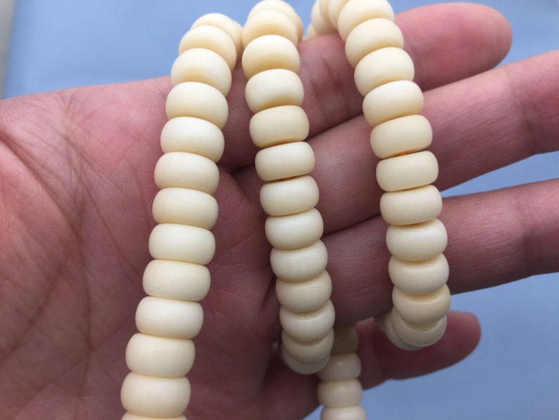 20 PCS Natural Corozo Nuts Stopper Beads 104 Mm 95 Mmspacer - Etsy