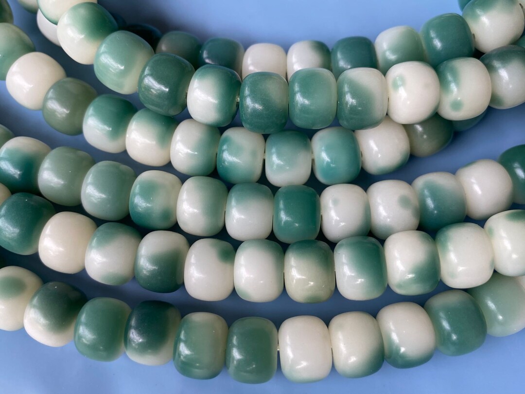Green Bodhi Root Barrel 10*8 Mm,bodhi Loose Beads,bodhi Spacer Beads ...