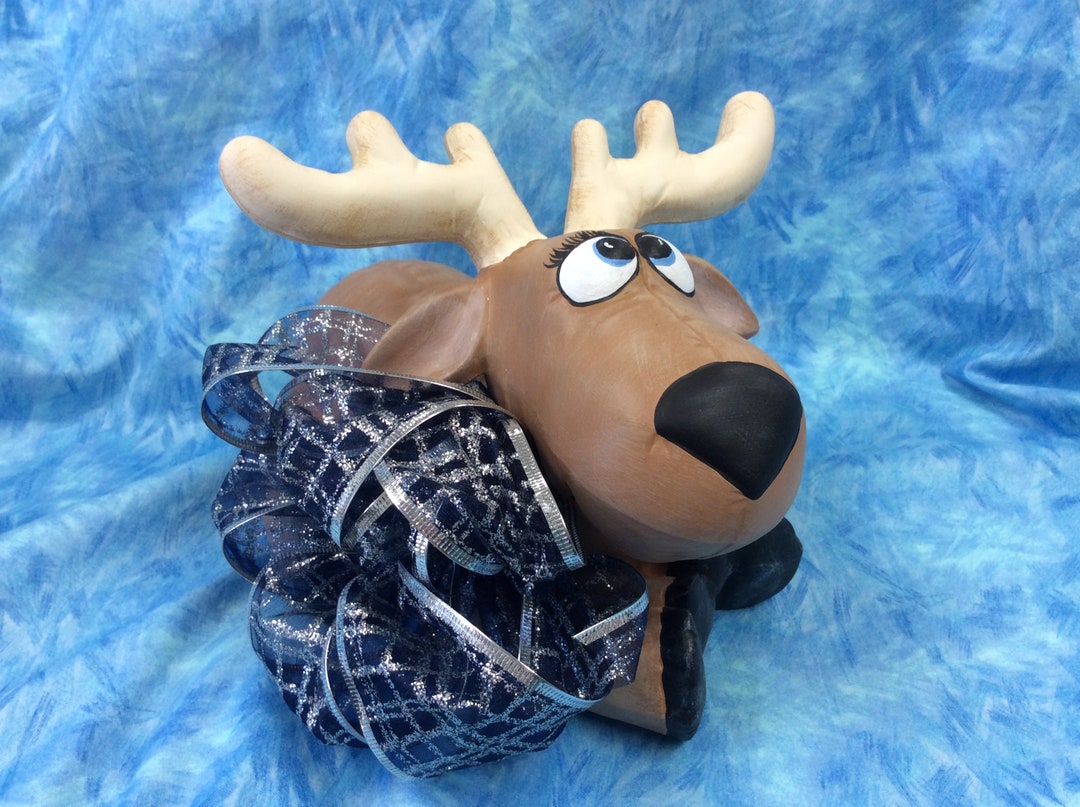 Unpainted Goofy Moose, Goofy Bisque Moose, Ceramic Bisque Goofy Moose ...