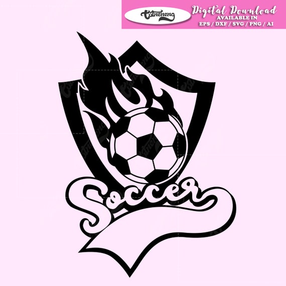 Soccer Svg Soccer Ball Svg Fire Flame Svg Soccer Flame Svg - Etsy New ...
