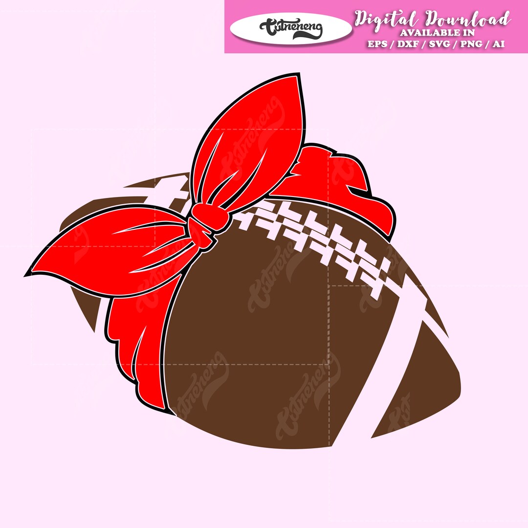 Football Svg Ribbon Svg Mom Life Svg, Football Mom Svg, Football Life ...