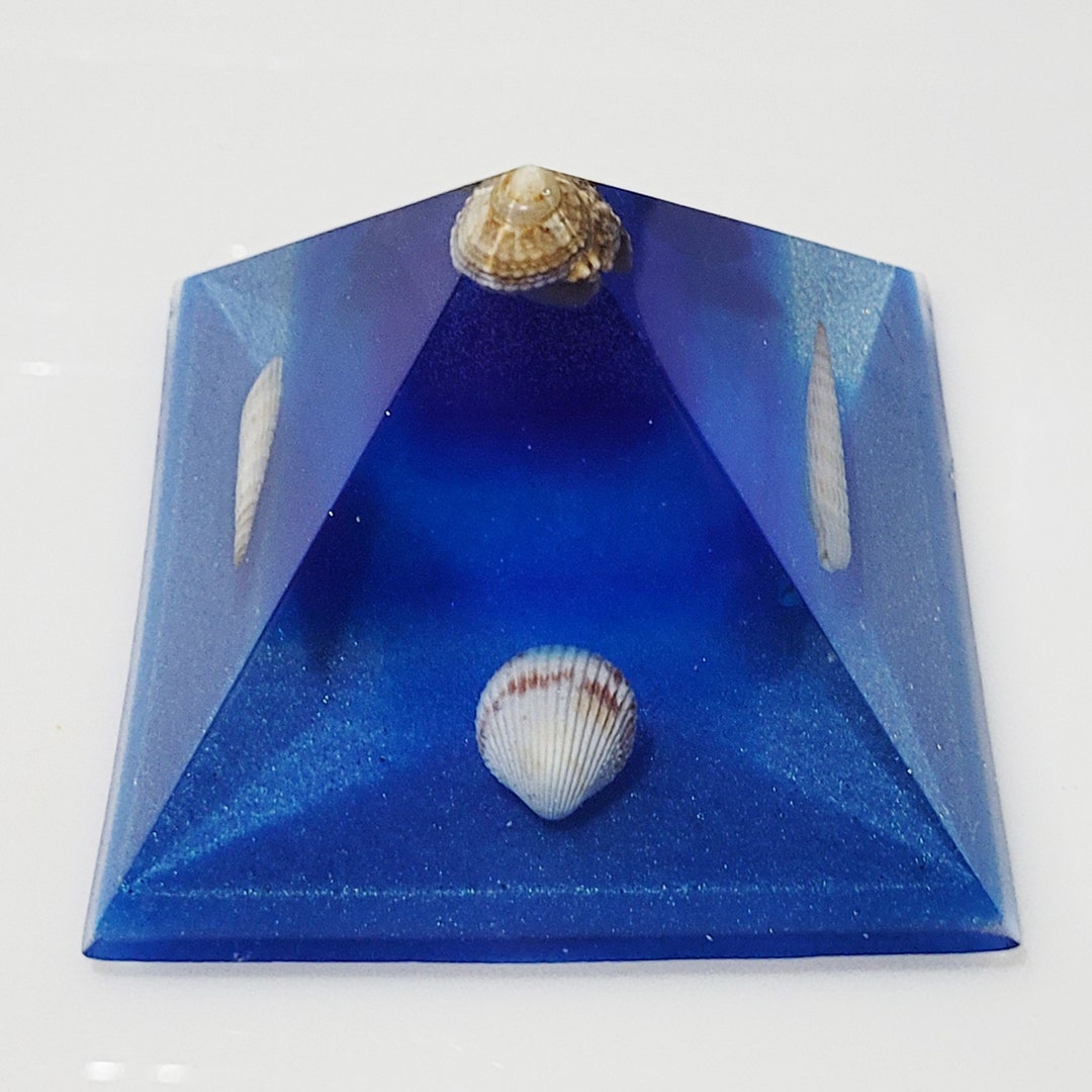 Resin Pyramid With Florida Shells - Etsy