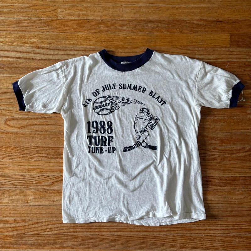 80s Ringer Tshirt - Etsy