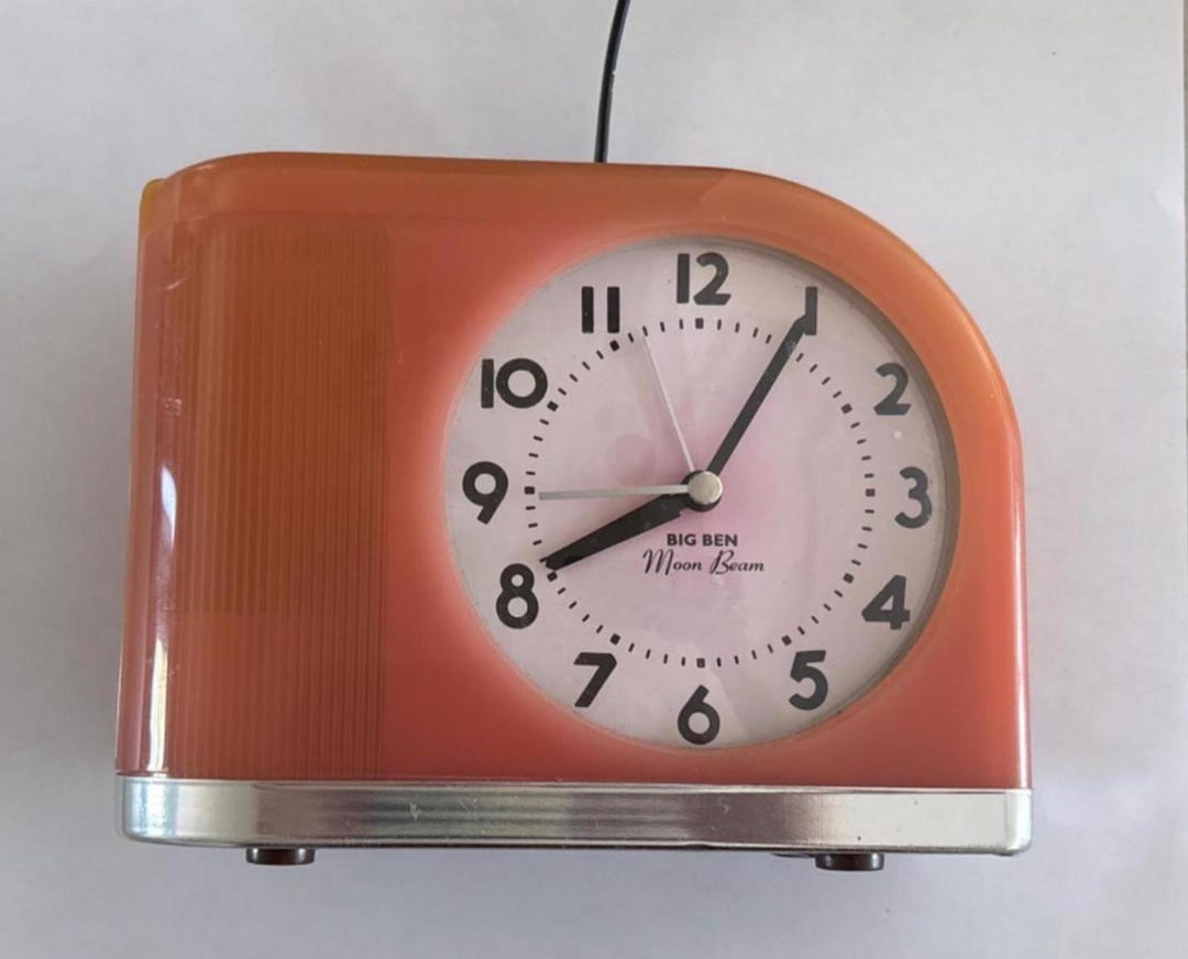 Vintage Big Ben Moon Beam Clock - Etsy