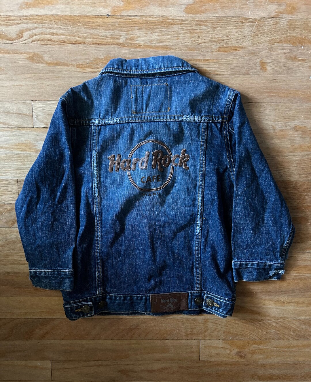 Denim Kids Hard Rock Jean Jacket Miami Size Youth Medium - Etsy