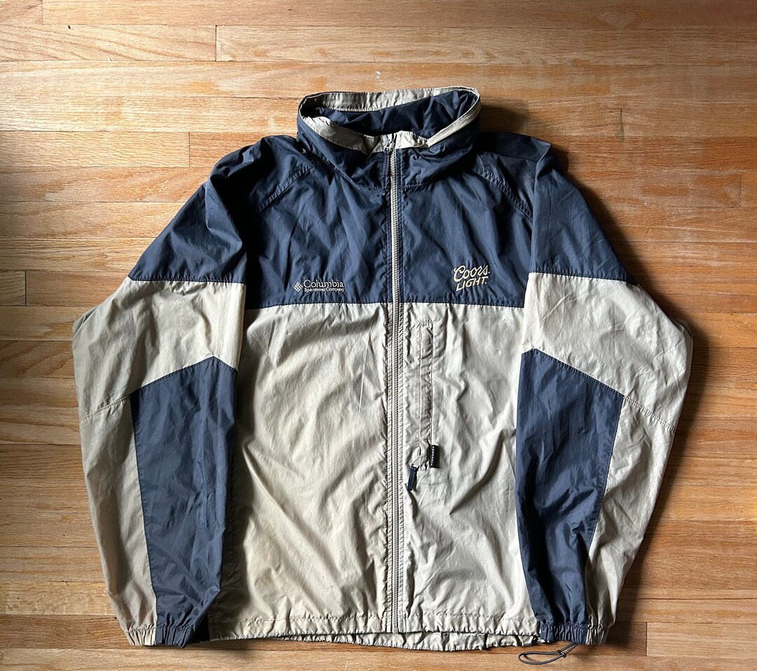 Coors Light Beer X Columbia Windbreaker Size 2X (XXL) - Etsy