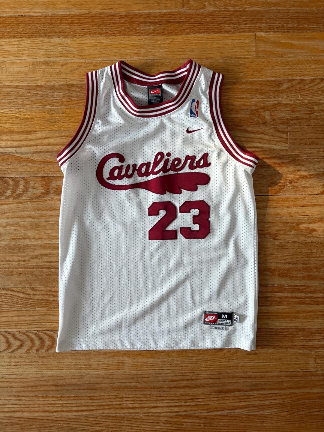 Vintage Nike Cleveland Cavaliers Lebron James Basketball Jersey Size ...