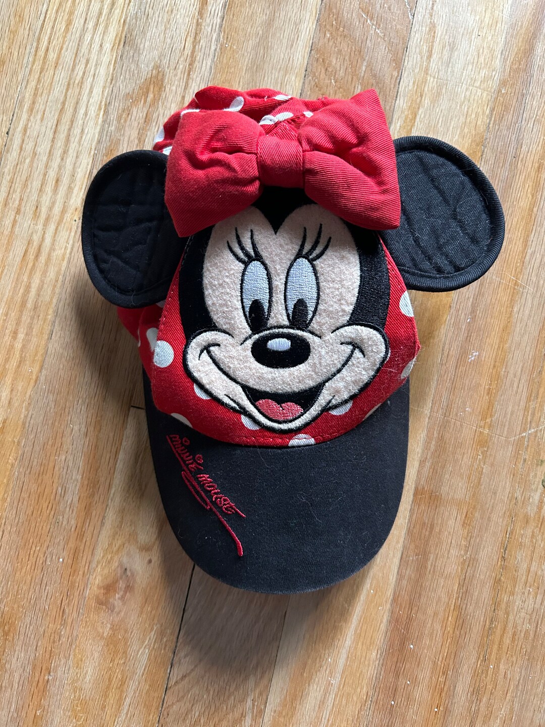 Kids Baseball Cap Hat Minnie Mouse Disney World - Etsy