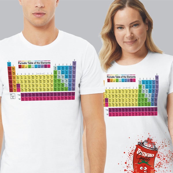 Periodic Table Shirt - Etsy