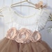Brown Flier Girl Dress, Dresses for Girl, 1st Birthday Dress, Fancy ...