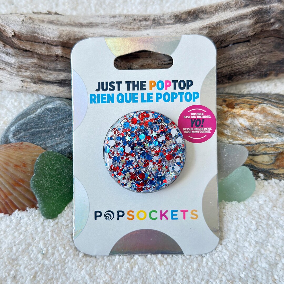 Fireworks Glitter, Swappable Popsocket, Clear Top/adhesive Base ...