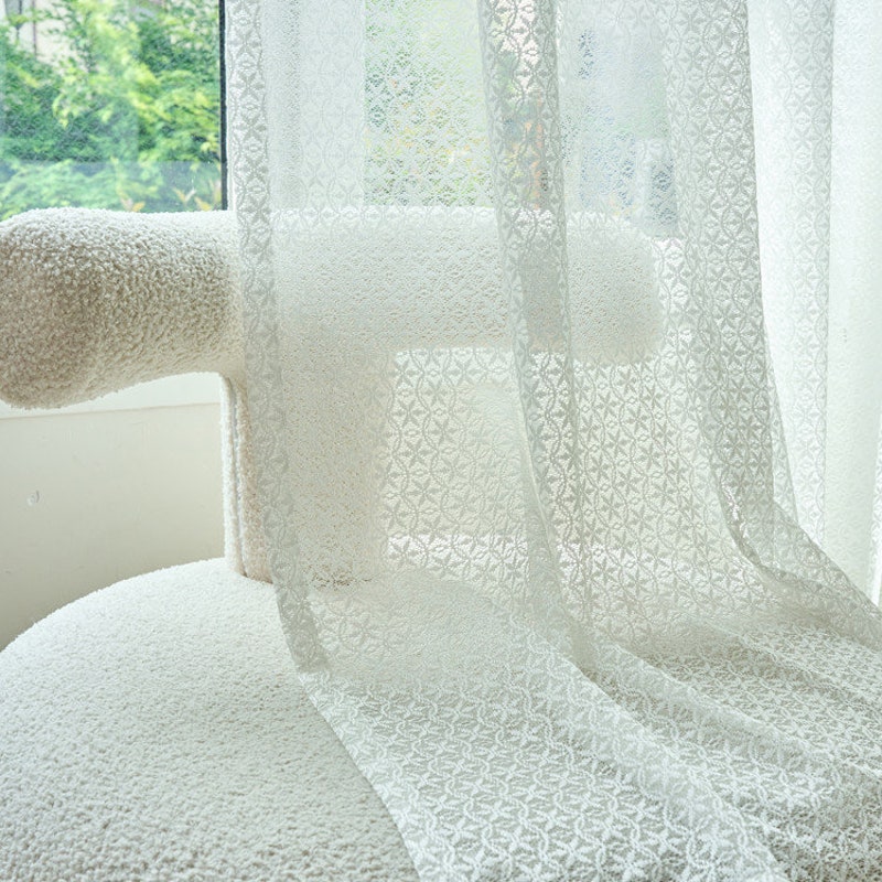 French Sheer Curtains - Etsy