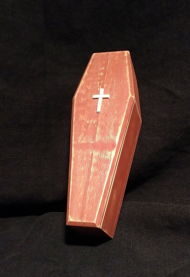 Toe Pincher Coffin With Cross - View Additional Pictures for Colors - Etsy