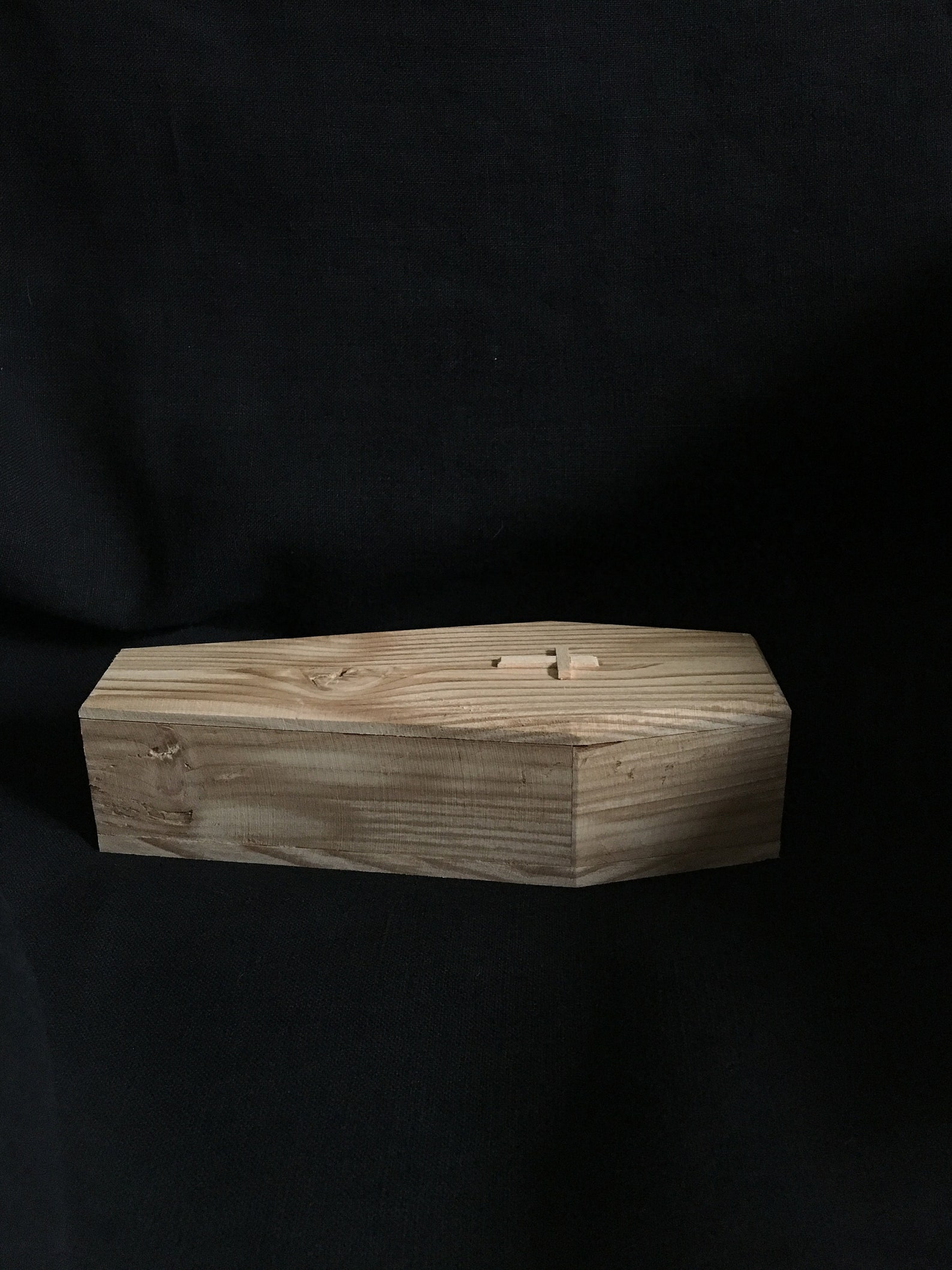 Toe Pincher Coffin With Cross - View Additional Pictures for Colors - Etsy