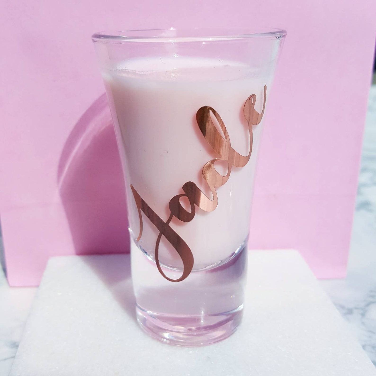 Personalised Shot Glasses Wedding Favours Rose Gold Shot | Etsy UK