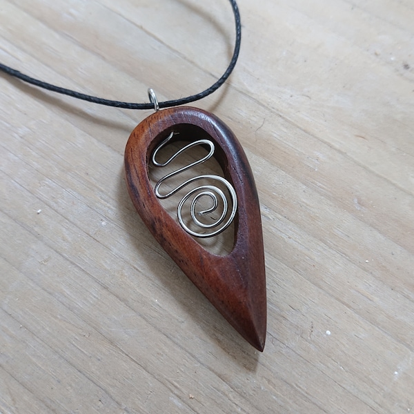 Cedar Necklace Pendant - Etsy UK