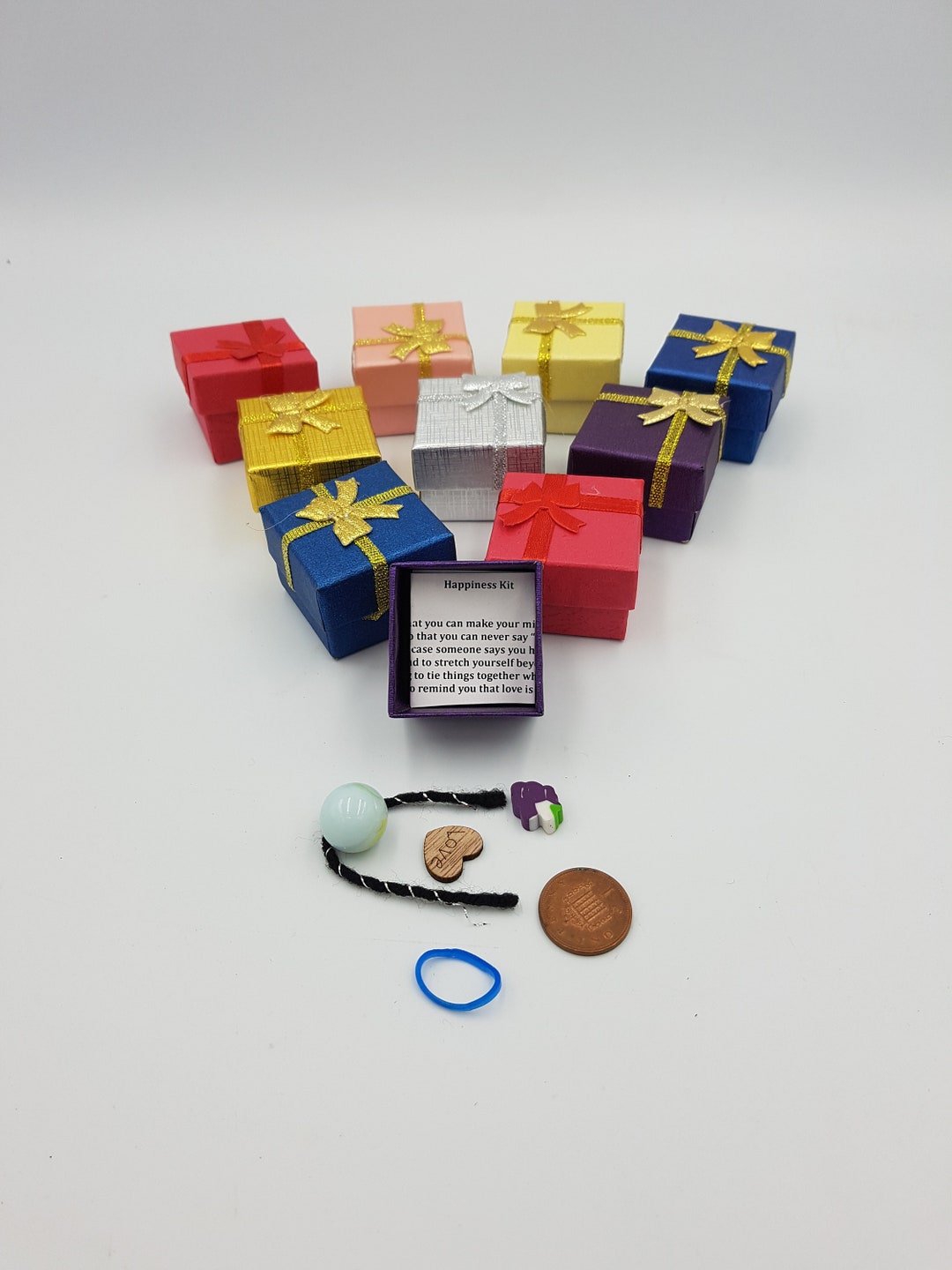 Set of 20 Happiness Kits.happyness Kit.stocking Filler.wedding Favour ...