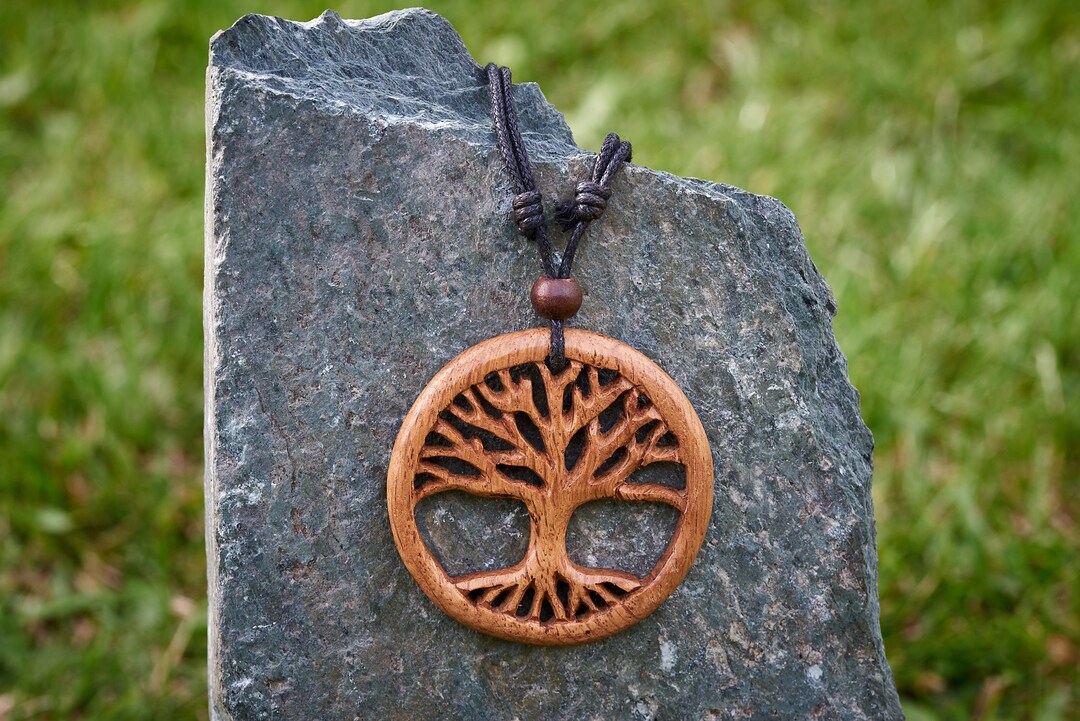 Wych Elm Tree of Life Pendant - Etsy