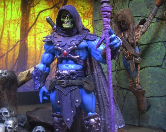 1/12 Scale SKELETOR Custom Figure / Masters of the Universe - Etsy