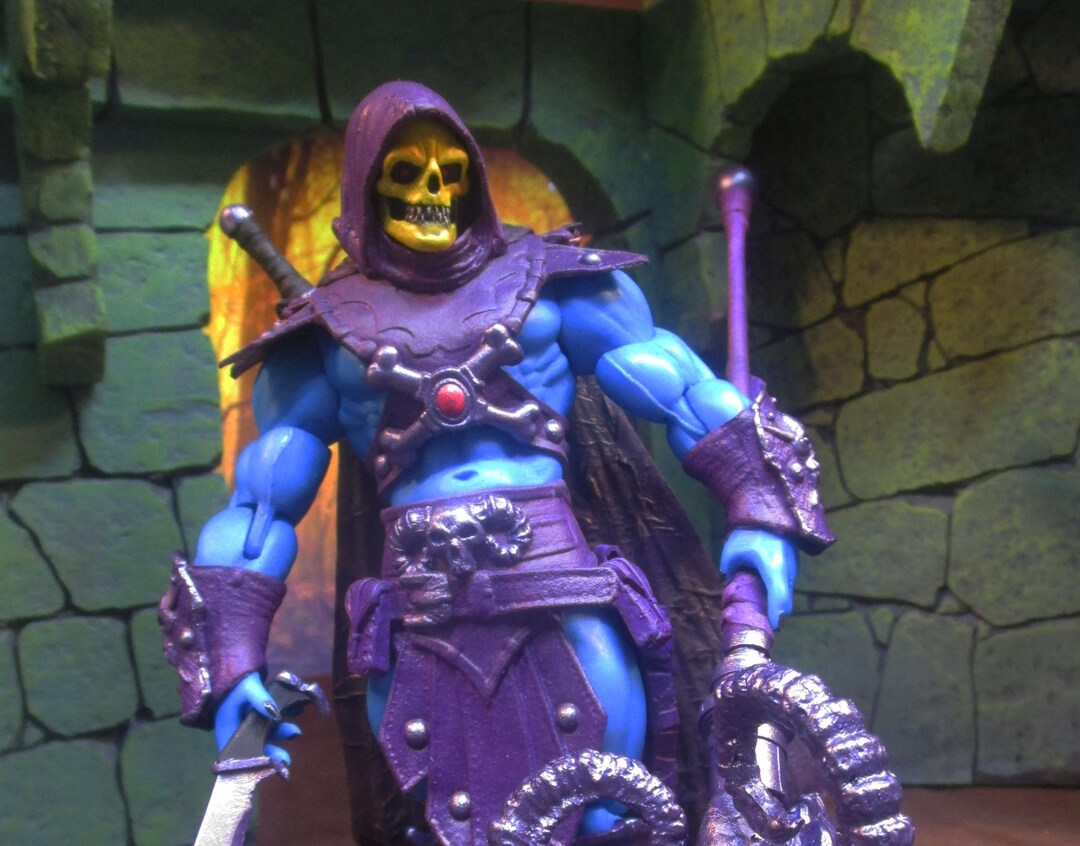 1/12 Scale SKELETOR Custom Figure / Masters of the Universe / Masterverse - Etsy