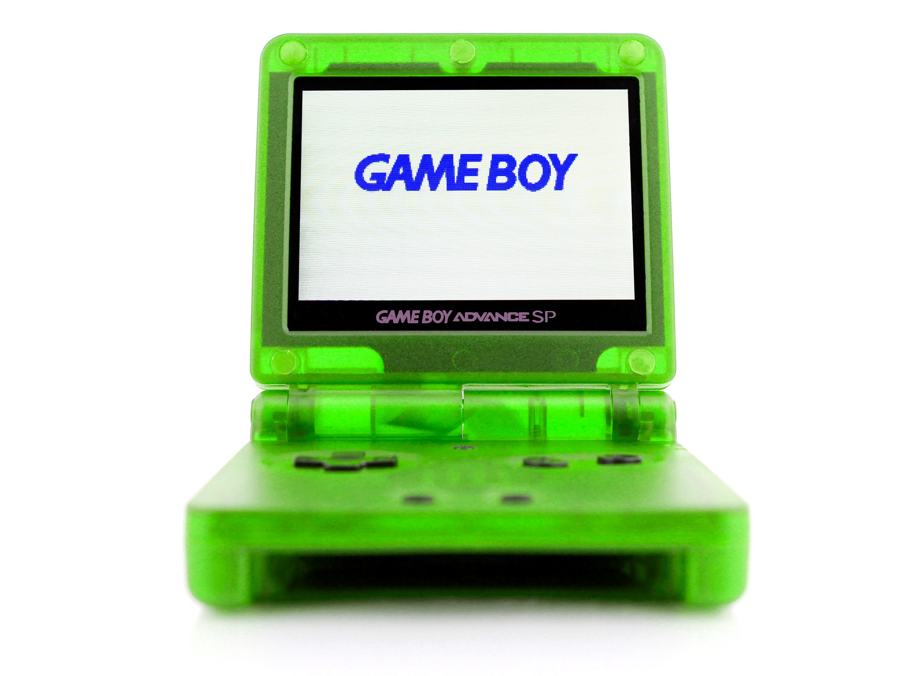 Nintendo Gameboy Advance SP Modded Console Translucent Green | Etsy