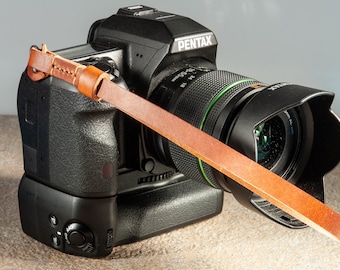10mm Black Leather Stitched Camera Wrist Strap - Etsy