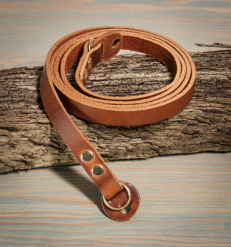 10mm Chestnut Leather Camera Strap With Brass Rivets and Rings - Etsy