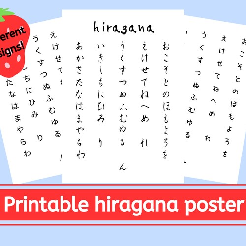 Japanese Verb Conjugation Reference Poster Printable | Etsy
