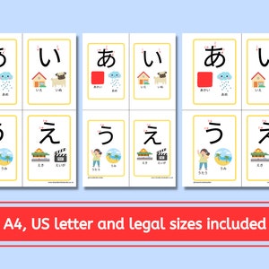Learn Japanese Hiragana Flashcards, Printable Flashcards, Japanese Pdf ...