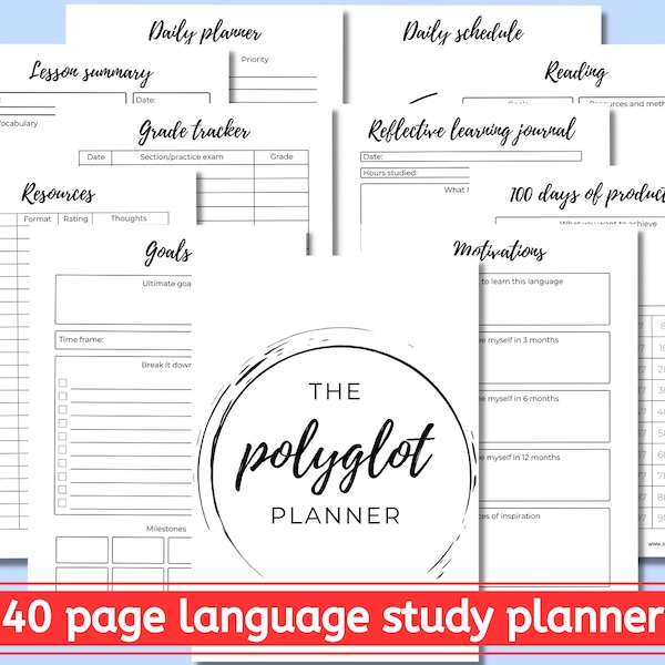 Language Learning - Etsy