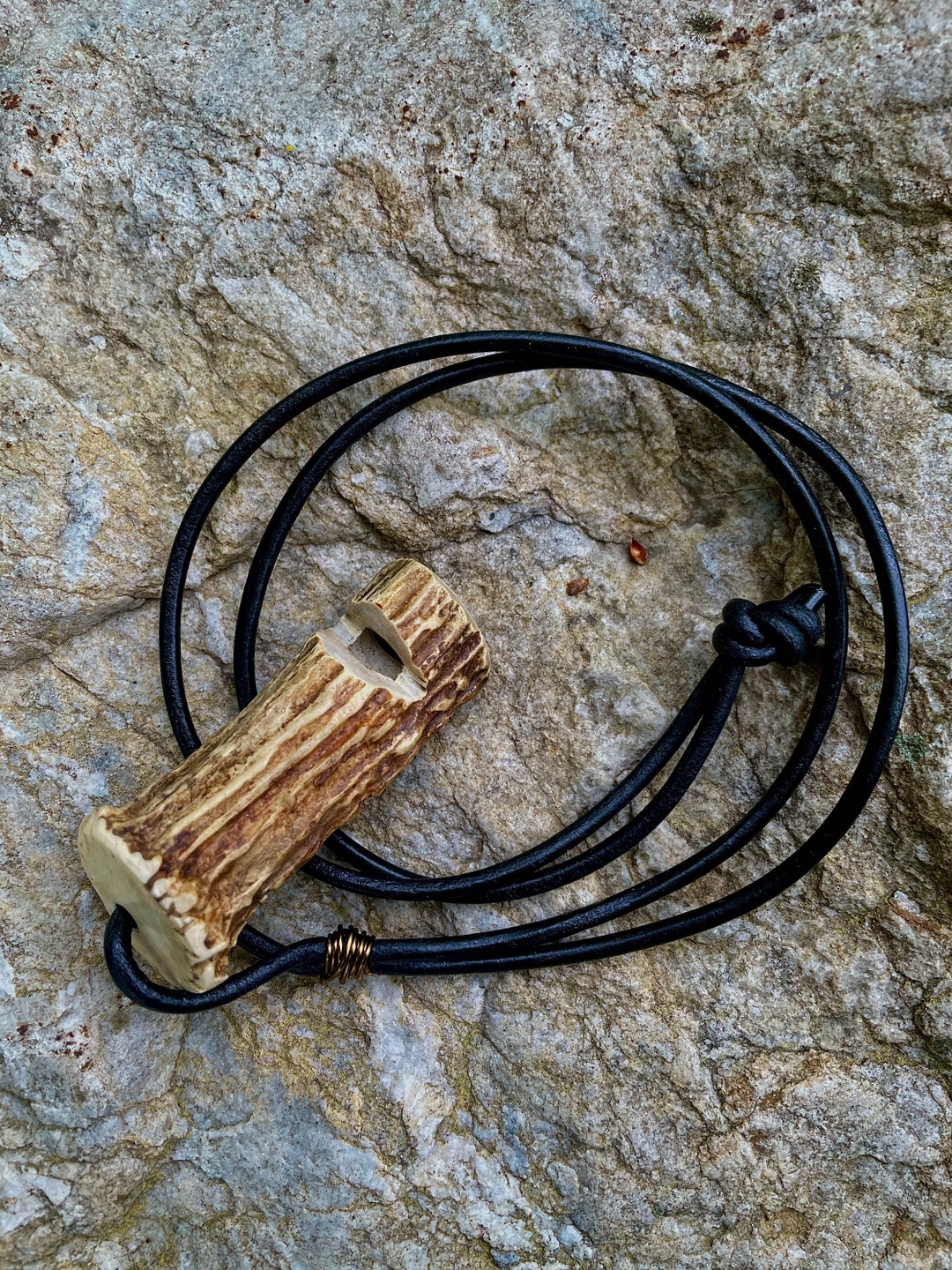 Handmade Deer Antler Whistle - Etsy