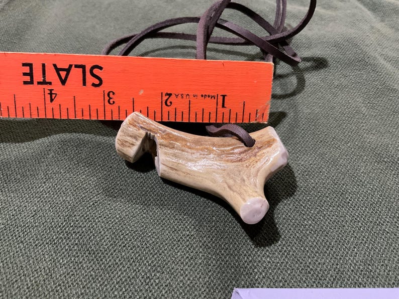 Handmade Deer Antler Whistle - Etsy