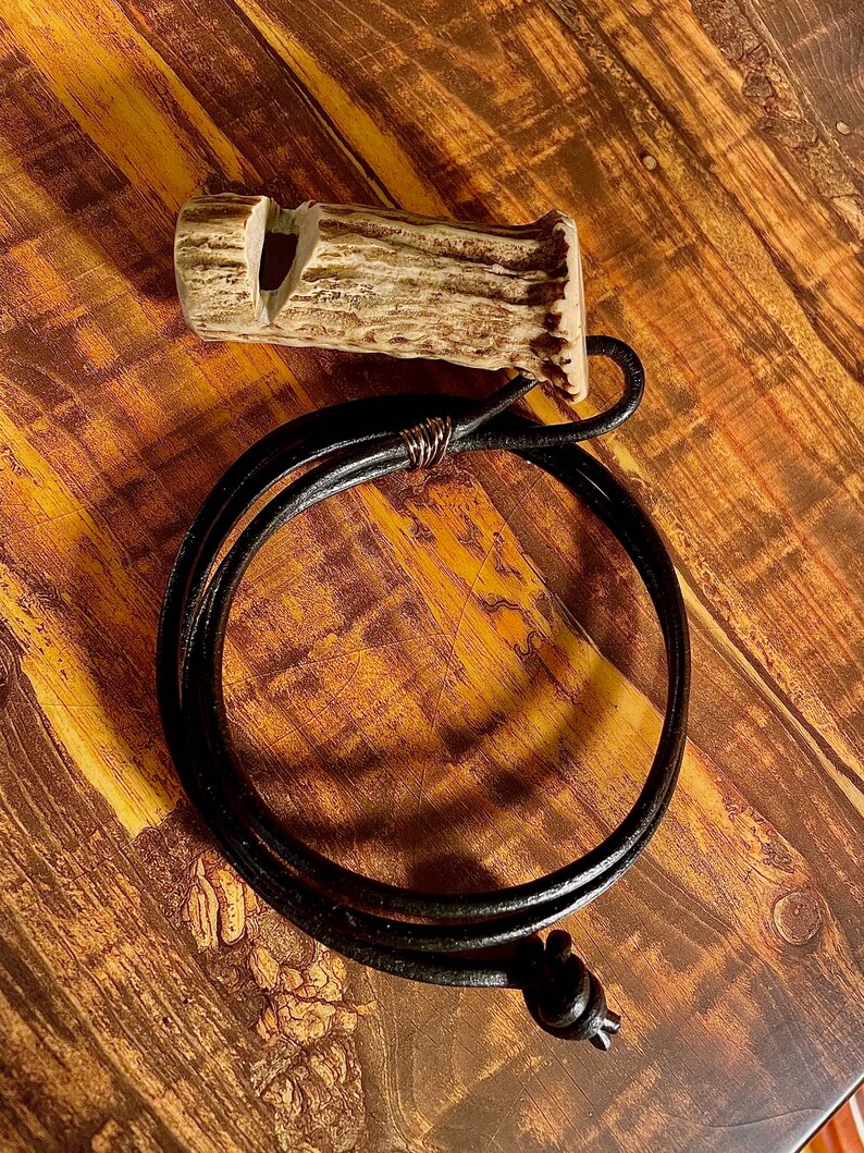 Handmade Deer Antler Whistle - Etsy