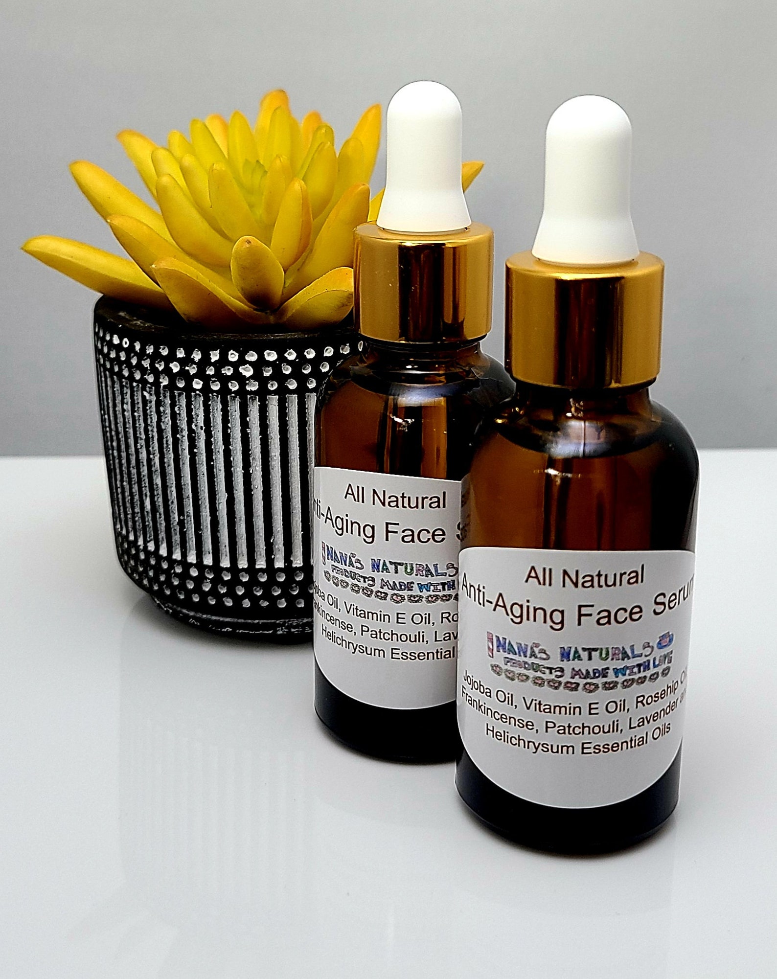 Face Serum All Natural Anti-aging Face Serum Facial | Etsy