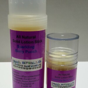 Solid Lotion Stick, Sparkling Berry Punch Solid Lotion Stick, All ...