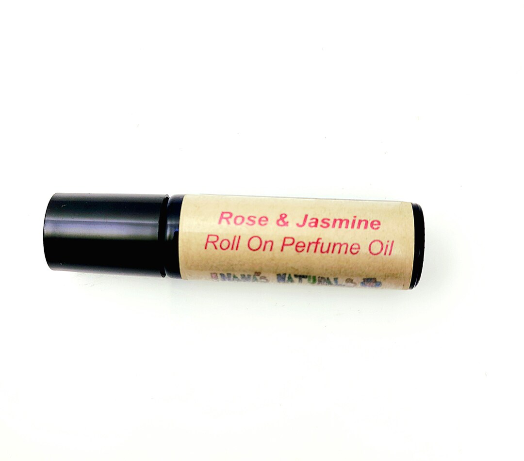 Body Oil, Rose, Roll-on Rose & Jasmine Natural Perfume Oil, Rollerball ...