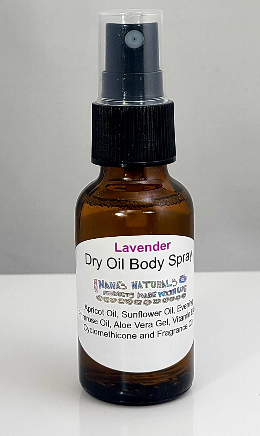 Lavender Dry Oil Body Spray, Natural Body Spray, Moisturizing Body Oil ...