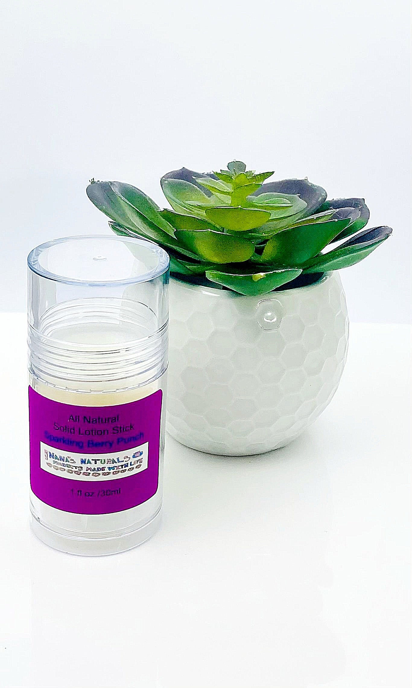 Solid Lotion Stick, Sparkling Berry Punch Solid Lotion Stick, All ...
