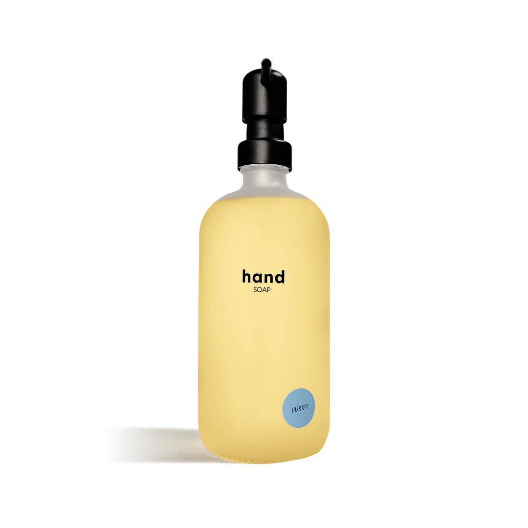 Hand Soap - Glass Bottle: Natural Hand Soap With Functional Proteins ...
