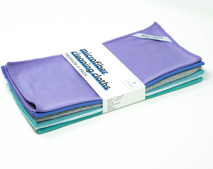 Microfiber Cleaning Cloths: Glass Cleaning Cloth Mirrors Cloth bulk ...