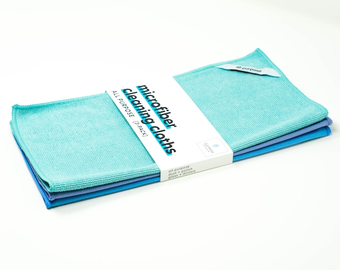 Microfiber Cleaning Cloth: Reusable Scrub & Soft Microfiber - Etsy