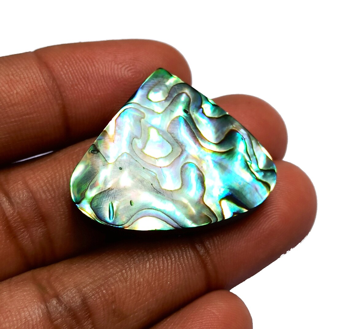 Abalone GemstoneNatural Abalone Shell Cabochon Loose | Etsy