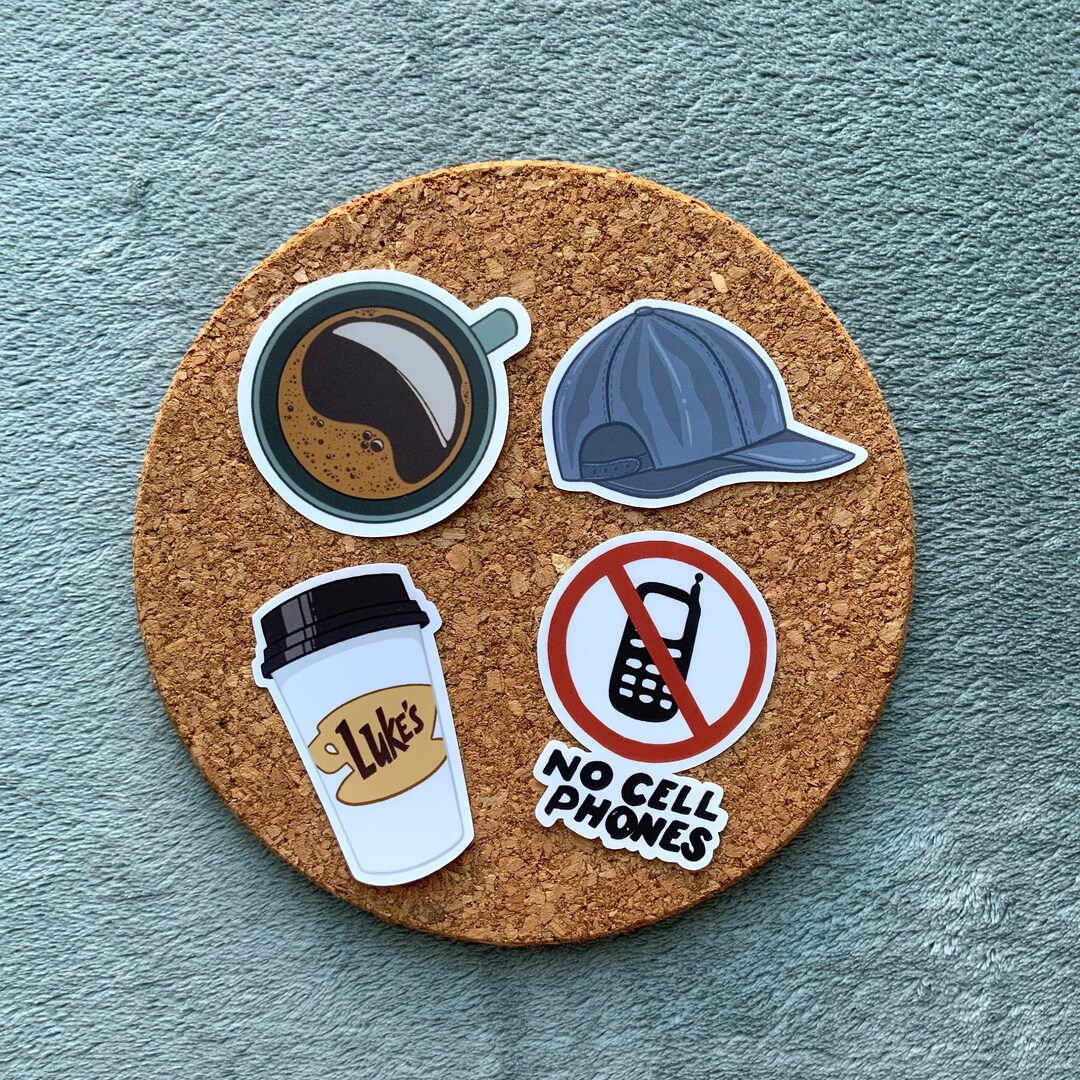 Luke Danes Gilmore Girls Vinyl Sticker Pack Waterproof Matte Die Cut ...