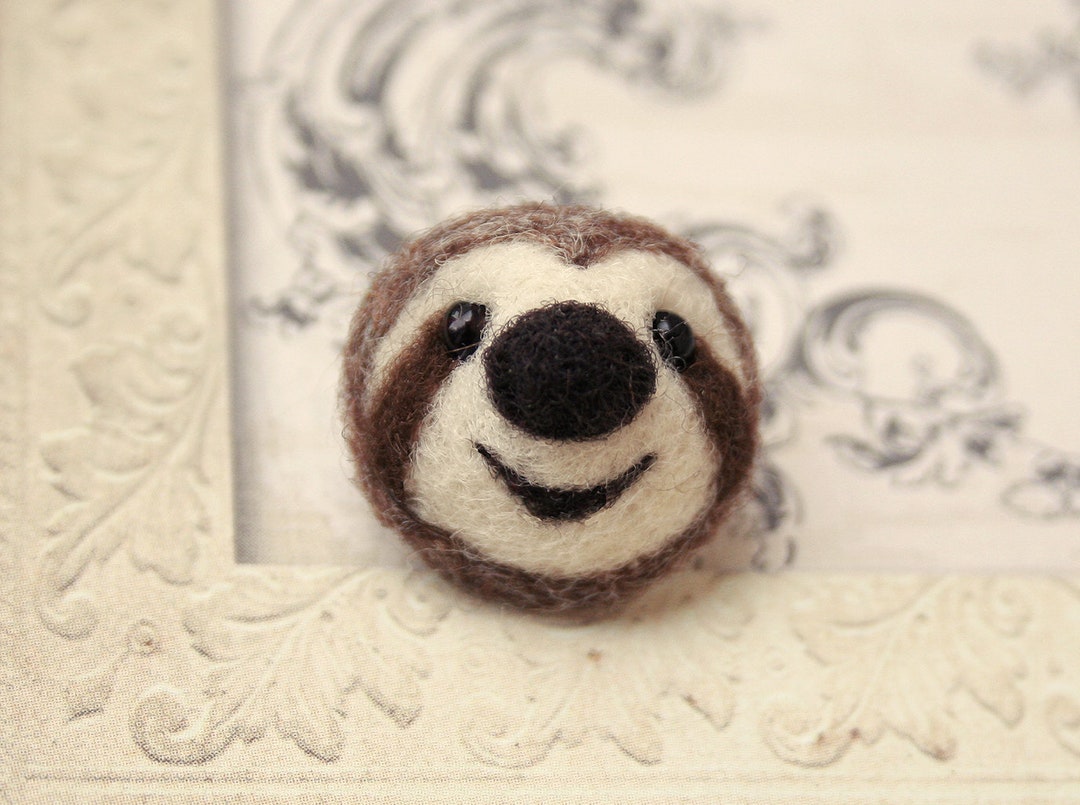 Sloth Button - Etsy