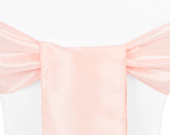 Blush chair sashes | Etsy