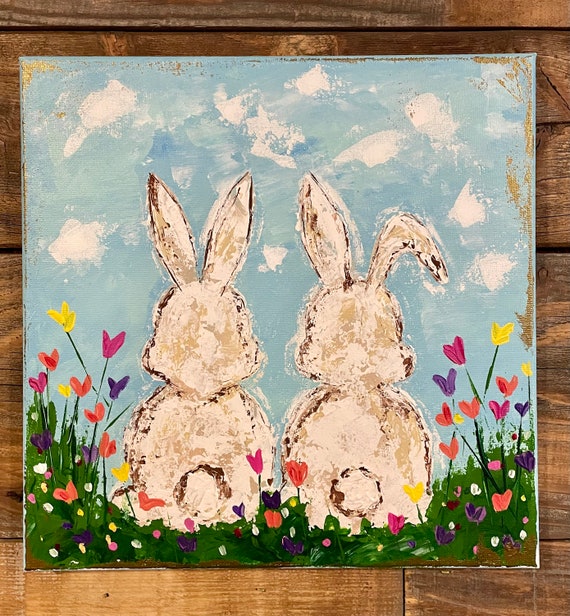 Bunnies Painting