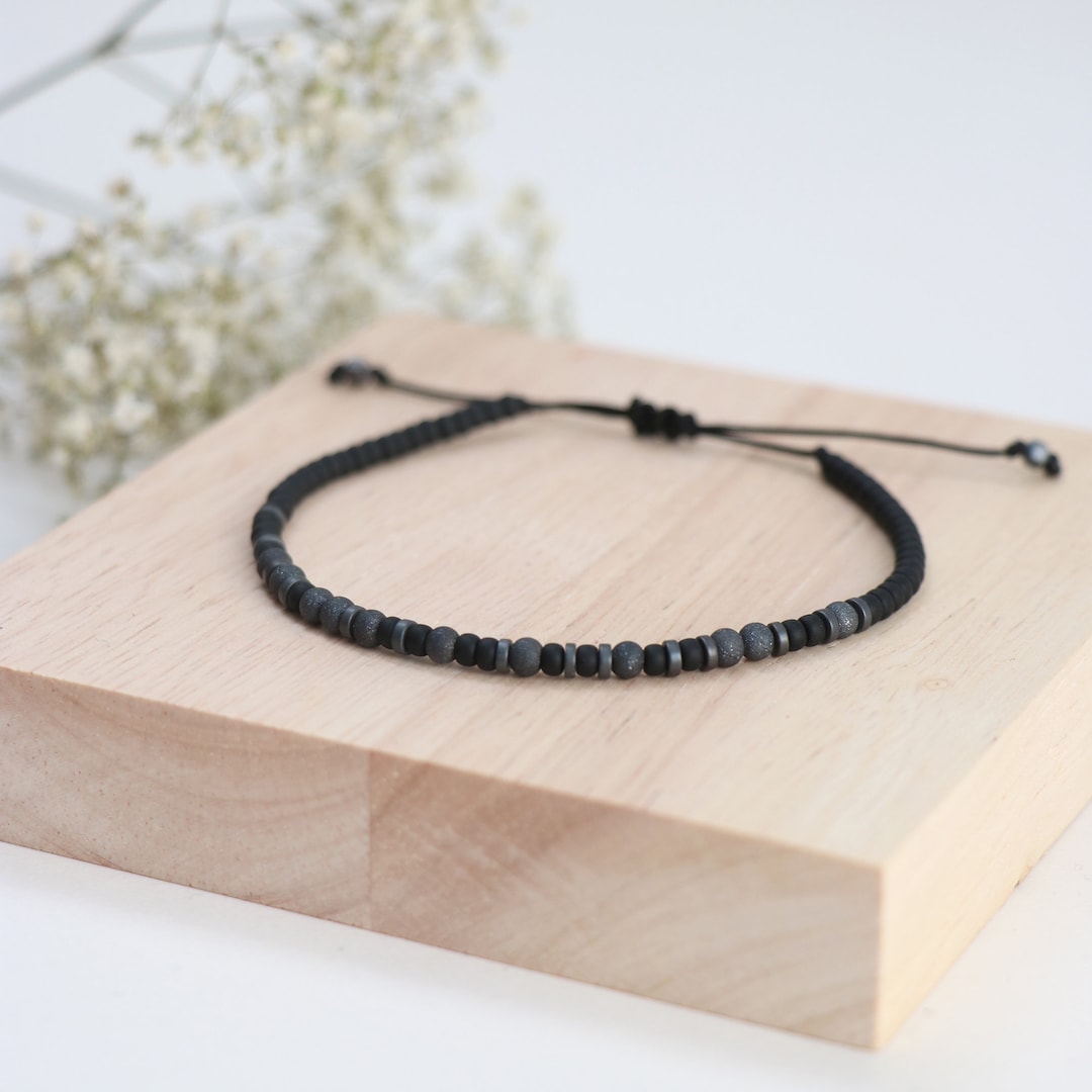 One Day at a Time Bracelet, Custom Morse Code Sobriety Bracelet ...