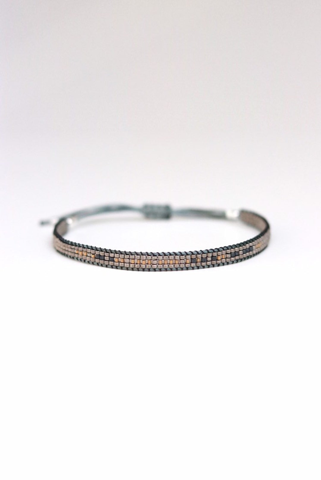 Custom Morse Code Beaded Bracelet Personalized Hidden Message Jewelry