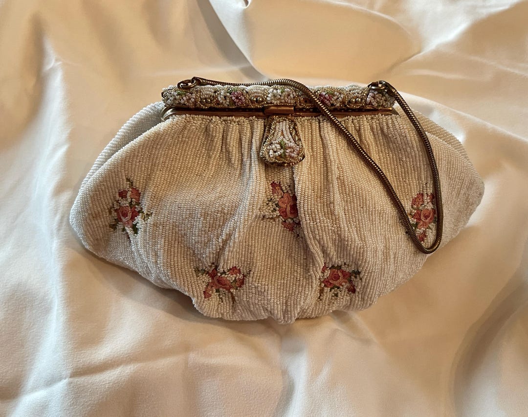 Vintage Oberon Paris Beaded Purse - Etsy